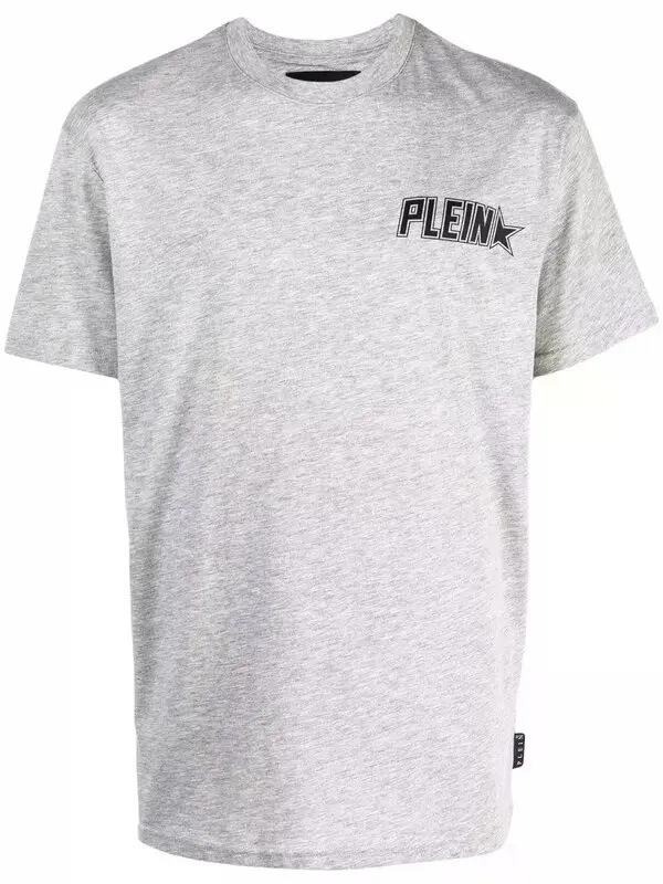 Philipp Plein Plein Star Logo Print T-shirt