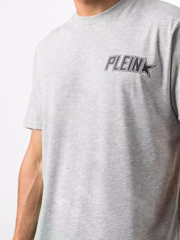 Philipp Plein Plein Star Logo Print T-shirt