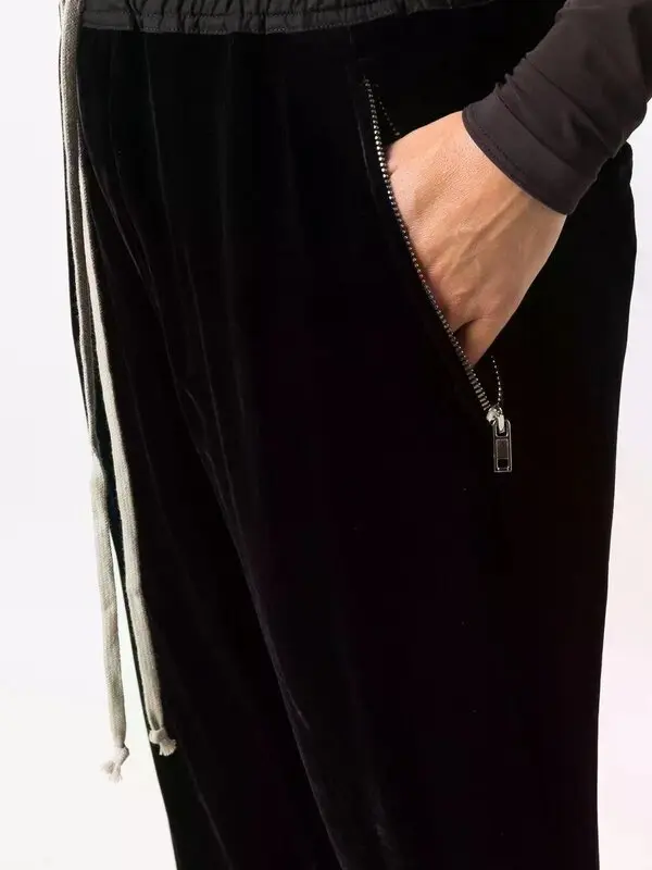 Rick Owens Three-quarter Length Cotton Drawstring Trousers