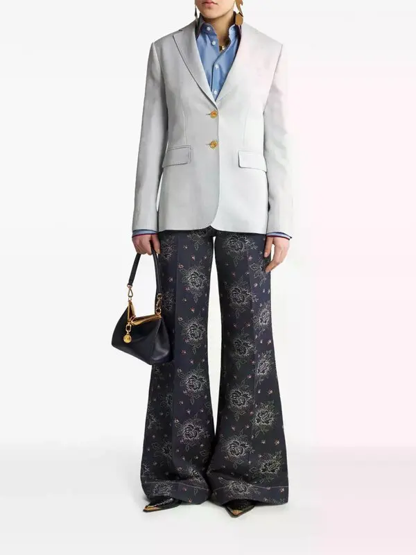 Etro Single-breasted Blazer - Grey
