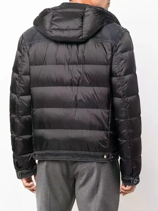 MOORER Button-up Padded Down Jacket