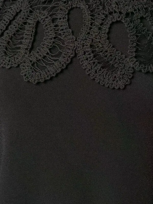 JIL SANDER Embroidered Sleeveless Top