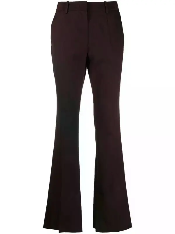 LOW CLASSIC Flared Wool Trousers