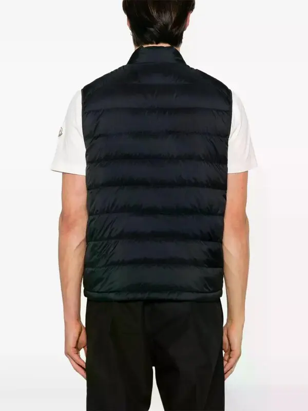 Moncler Barthe Down Gilet - Blue