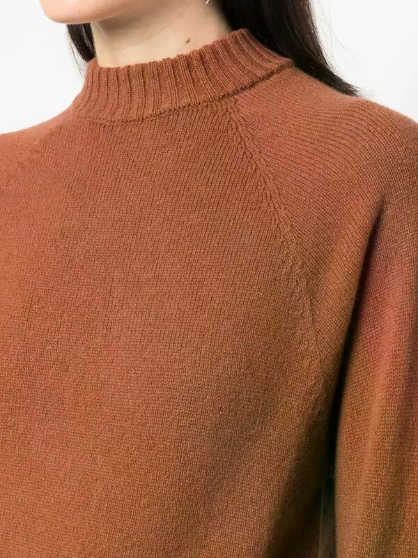 ALYSI Mock-neck Knit Dress