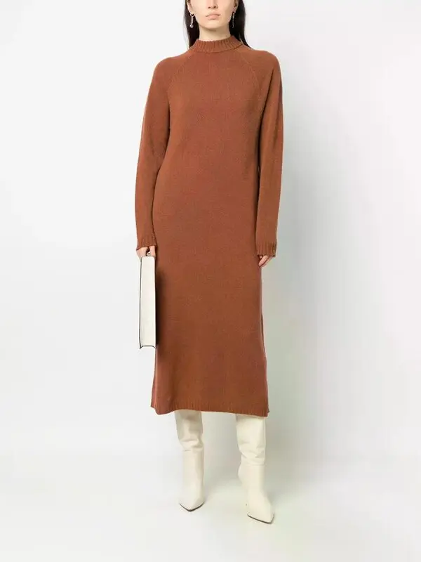 ALYSI Mock-neck Knit Dress