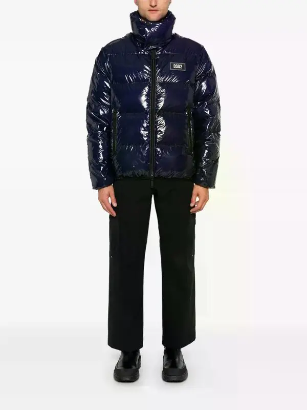 Dsquared2 Light Down Jacket - Blue