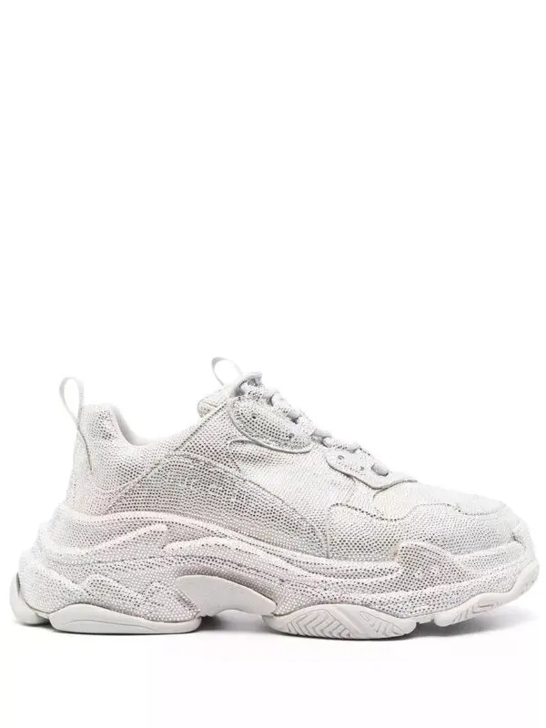 Balenciaga Triple S Sneakers - Silver