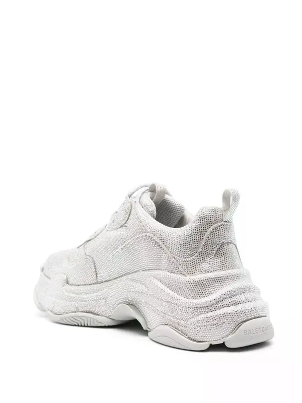 Balenciaga Triple S Sneakers - Silver
