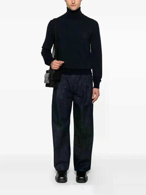 Dolce & Gabbana Logo-patch Cashmere Sweater