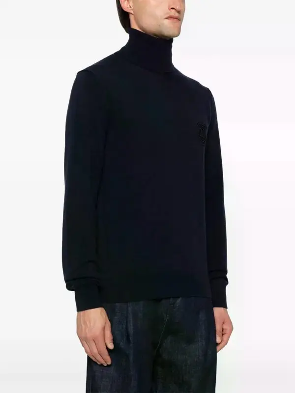 Dolce & Gabbana Logo-patch Cashmere Sweater