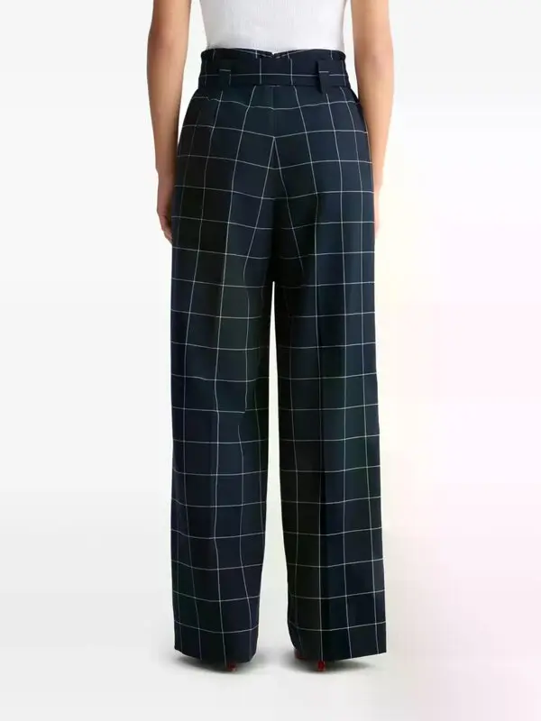 Liu Jo Tailored Check Trousers