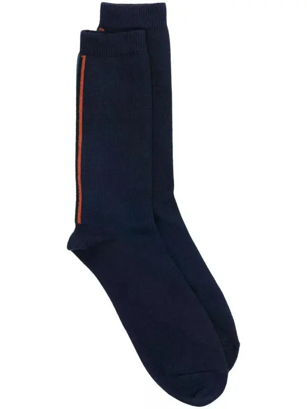 Paul Smith Stripe-detailing Cotton Socks