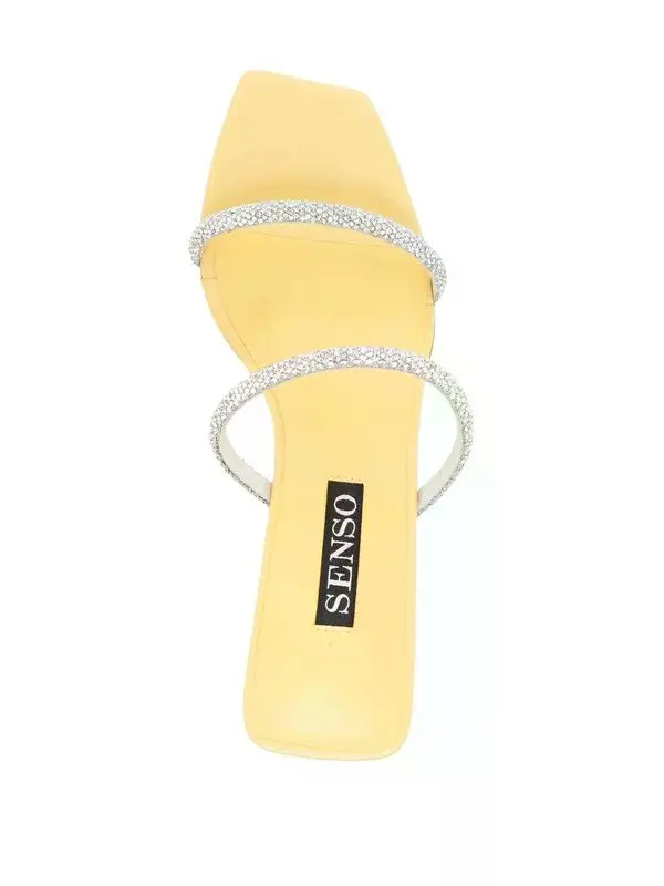 Senso Umber I 90mm Open-toe Sandals - Silver