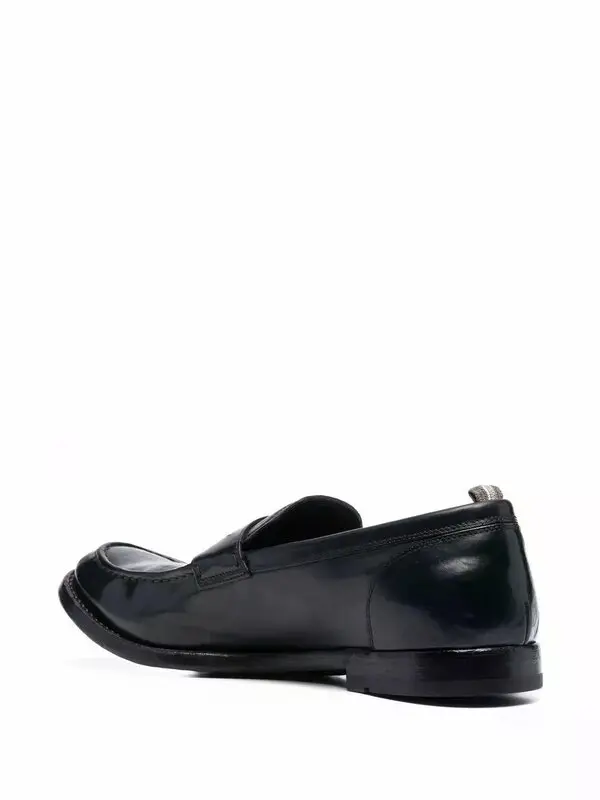 Officine Creative Anatomia Leather Penny Loafers