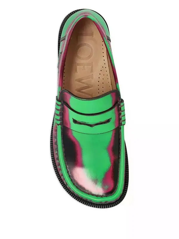 Loewe Campo Brushed Loafers