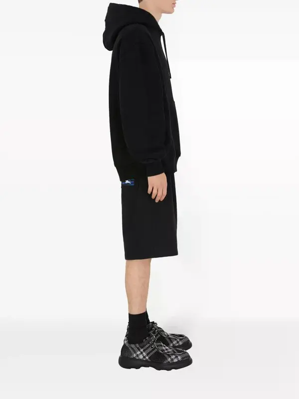 Burberry Logo-appliqué Cotton Shorts