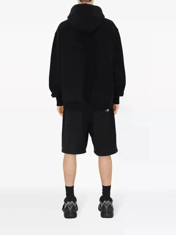 Burberry Logo-appliqué Cotton Shorts