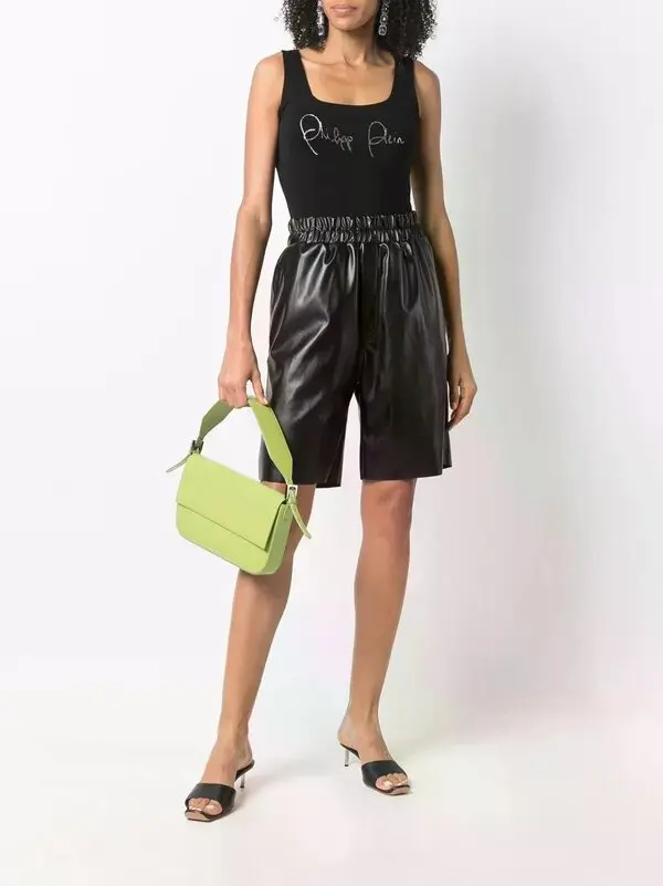 Philipp Plein Rhinestone-logo Tank Top