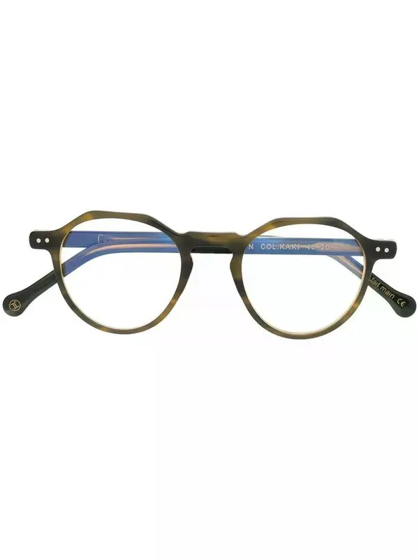 LESCA Round-frame Glasses