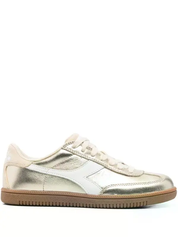 DIADORA Metallic Sneakers - Gold