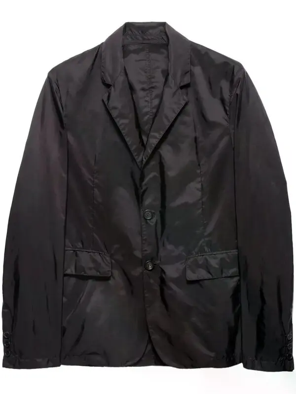 Prada Re-nylon Single-breasted Blazer
