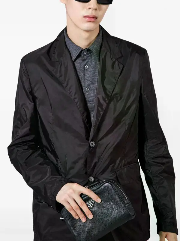 Prada Re-nylon Single-breasted Blazer