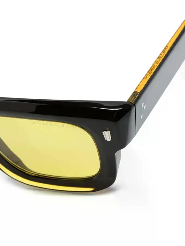 CUTLER & GROSS Rectangle-frame Tinted Sunglasses