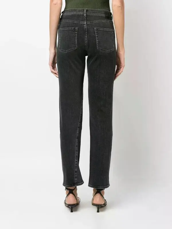 TOTEME Twisted Seam Crop Jeans
