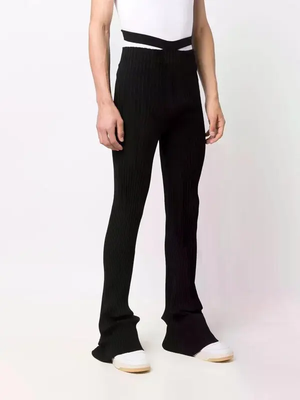 ANDREĀDAMO High-waisted Flared Pants