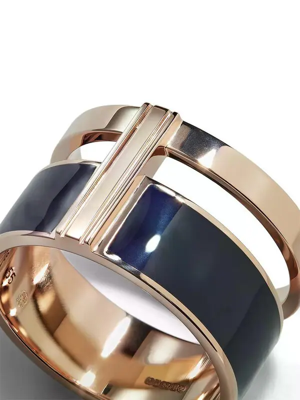 REPOSSI 18kt Rose Gold Berbere Chromatic Ring