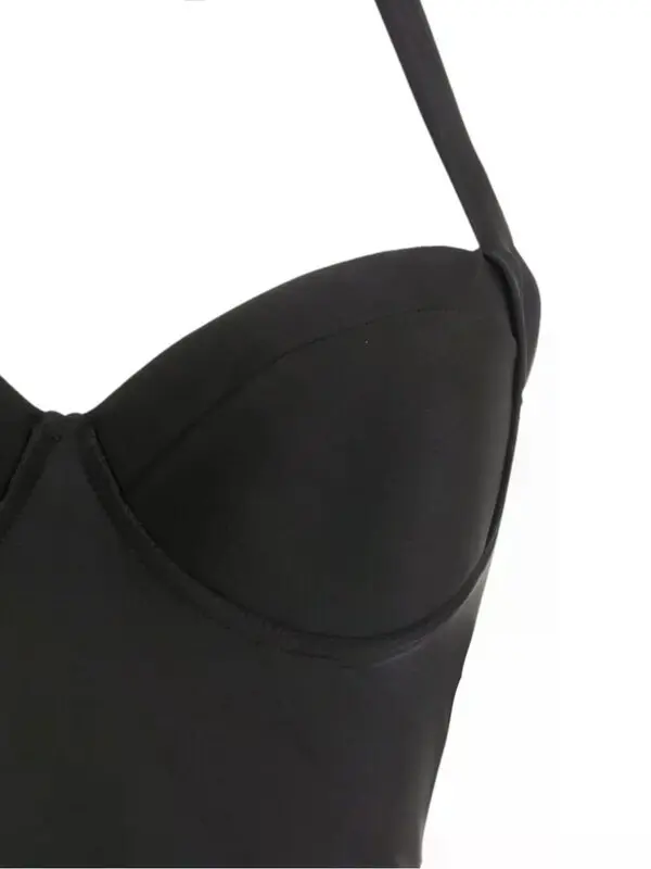 AMIR SLAMA Plain One-piece Swimsuit