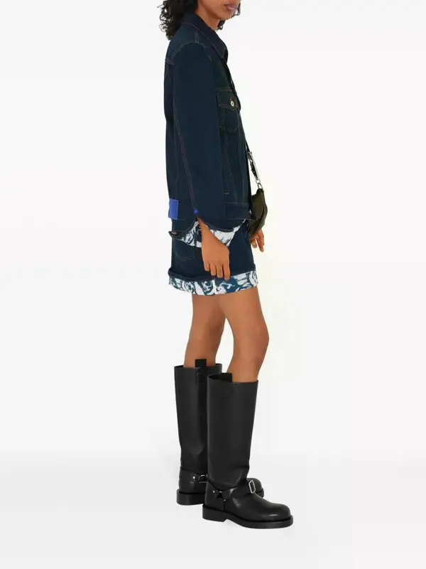 Burberry Japanese Denim Miniskirt