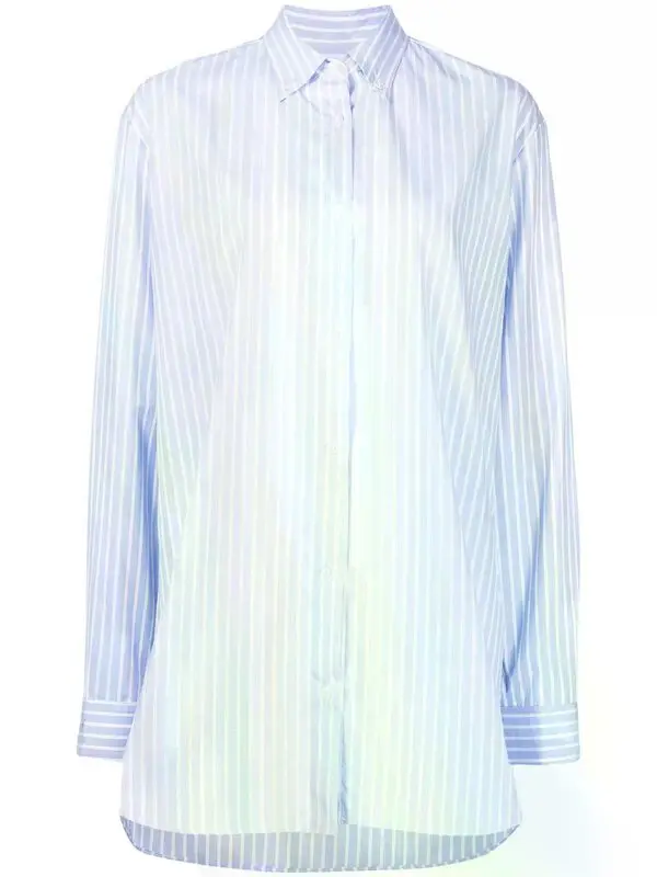 MACGRAW Critic Striped Oversized Shirt