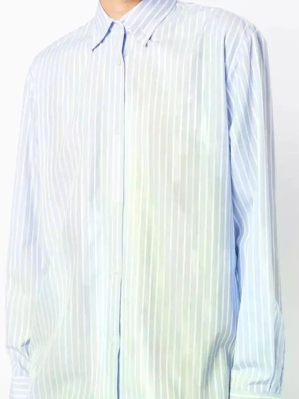 MACGRAW Critic Striped Oversized Shirt