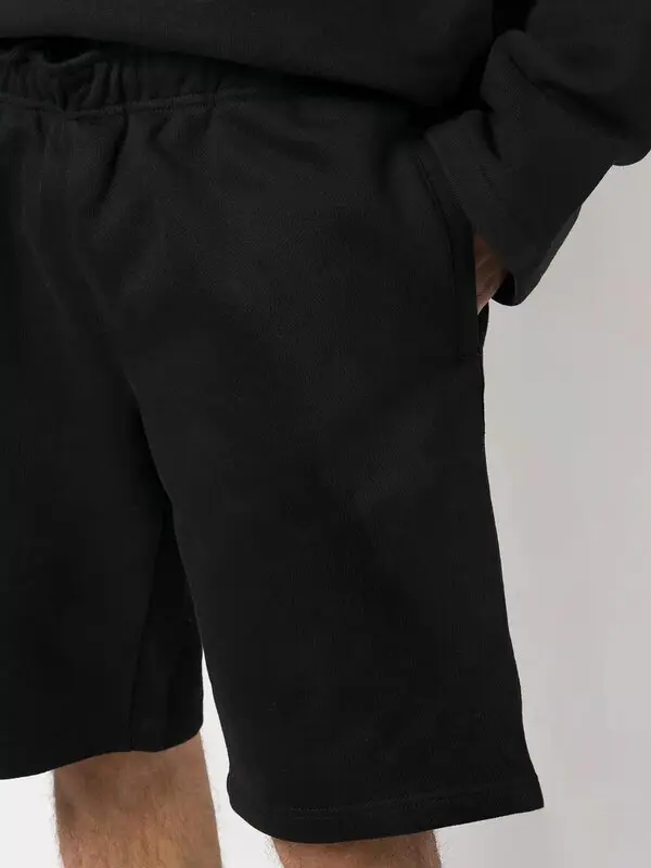 032C Elasticated-waist Cotton Shorts