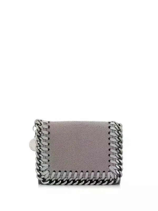 Stella McCartney Falabella Tri-fold Wallet - Grey