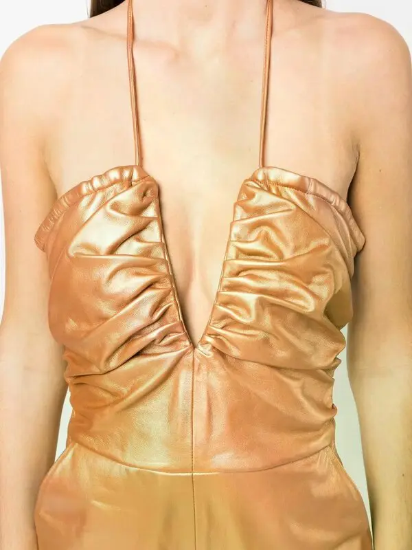 Zeynep Arçay Ruched-bodice Jumpsuit