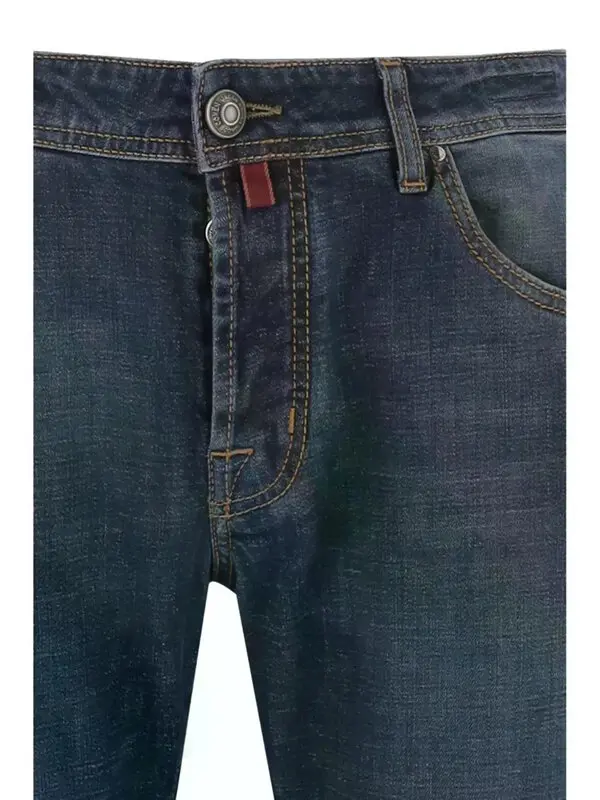 Jacob Cohen Stretch Cotton Jeans - Blue