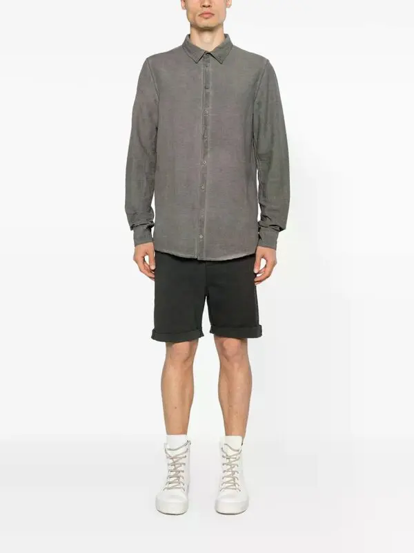 POÈME BOHÉMIEN Mid-rise Drop-crotch Shorts