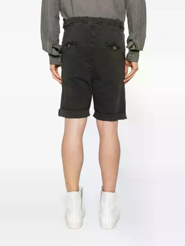 POÈME BOHÉMIEN Mid-rise Drop-crotch Shorts