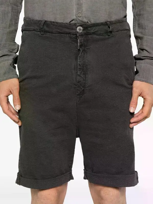 POÈME BOHÉMIEN Mid-rise Drop-crotch Shorts