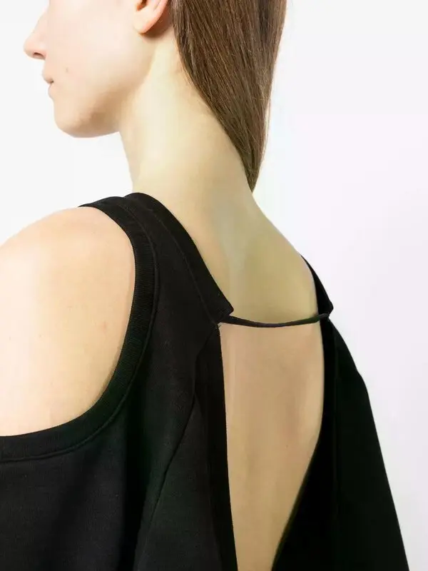 IOANA CIOLACU Backless Cut-out Sweatshirt