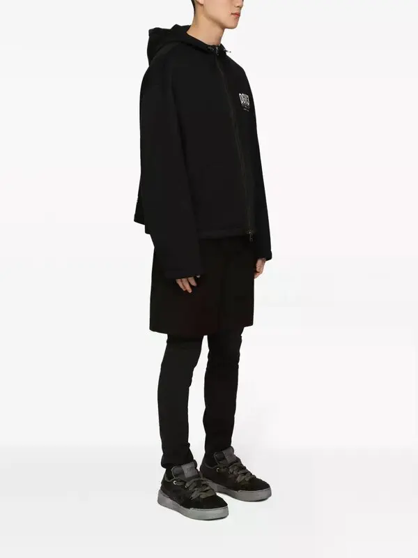 Dolce & Gabbana Logo-print Hooded Jacket