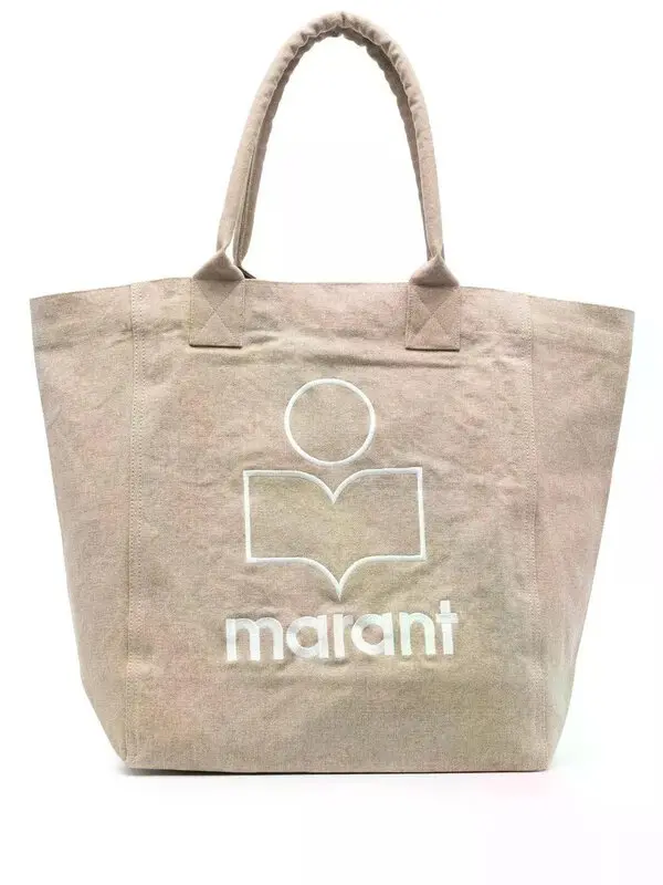 Isabel Marant Étoile Yenky Canvas Logo Tote Bag