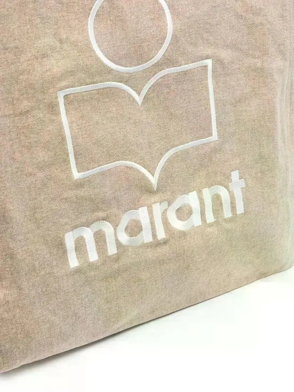 Isabel Marant Étoile Yenky Canvas Logo Tote Bag