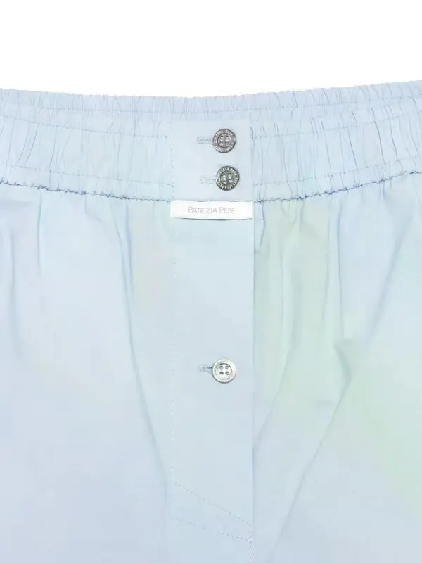 Patrizia Pepe Logo-patch Shorts