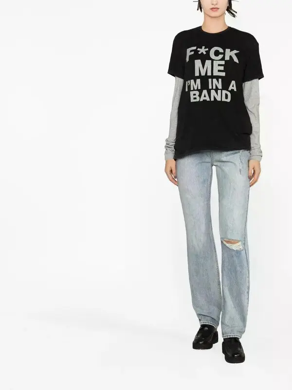 R13 Slogan-print T-shirt