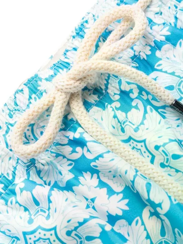 PENINSULA SWIMWEAR Geometric-print Swim Shorts