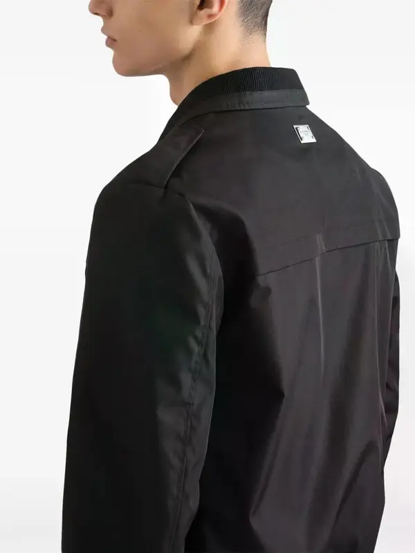 Dolce & Gabbana Logo Plaque Bomber Jacket